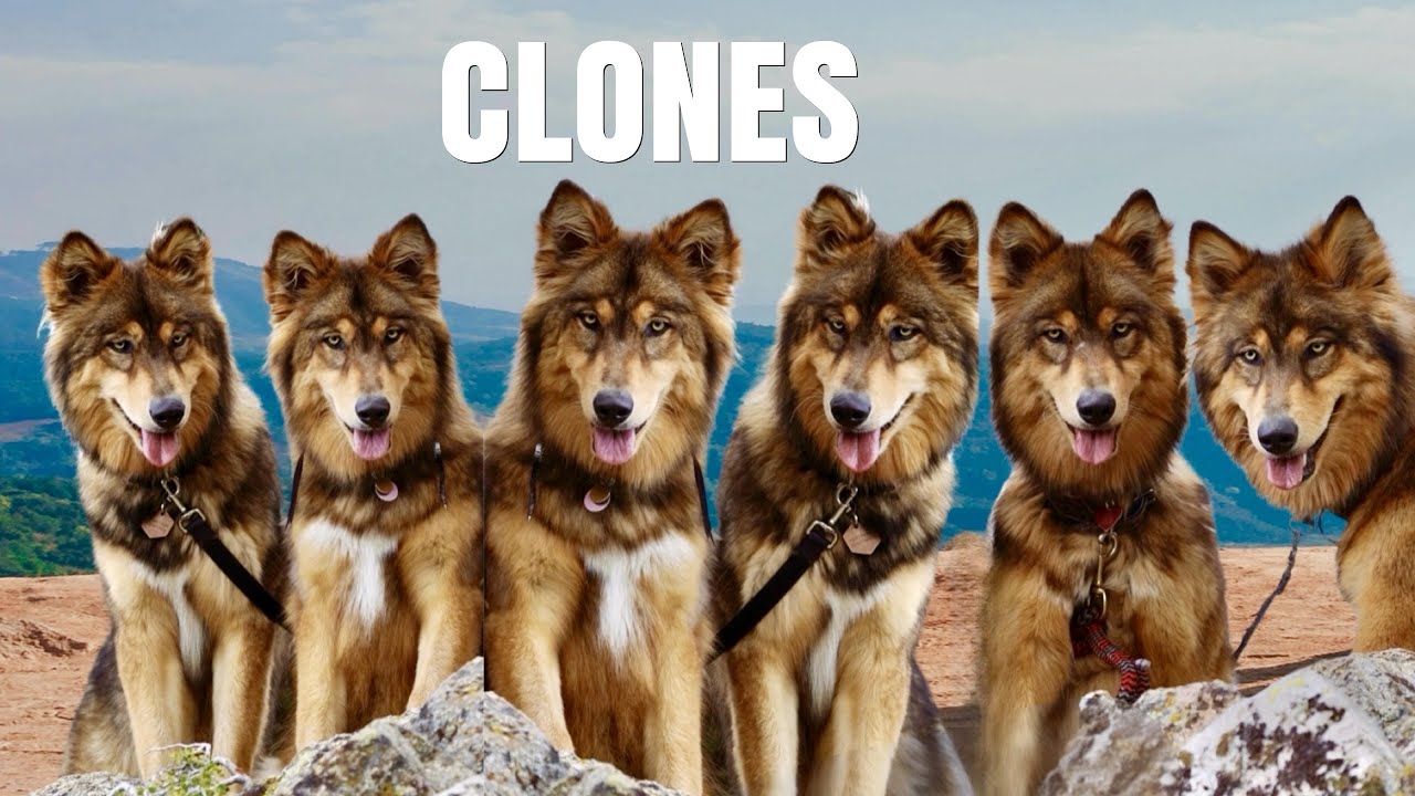 World’s First Wolfdog Clones